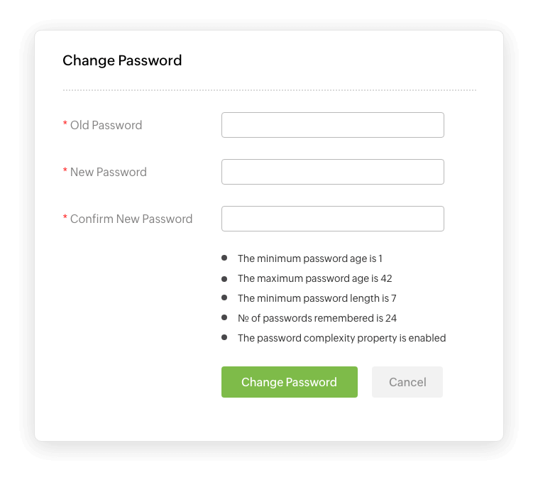 Ferramentas de redefinição de senha de autoatendimento (SSPR) - AD360 ...