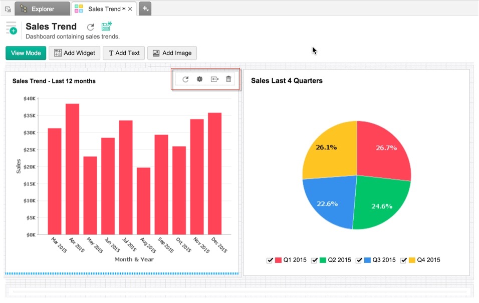 Create dashboards - Analytics Plus