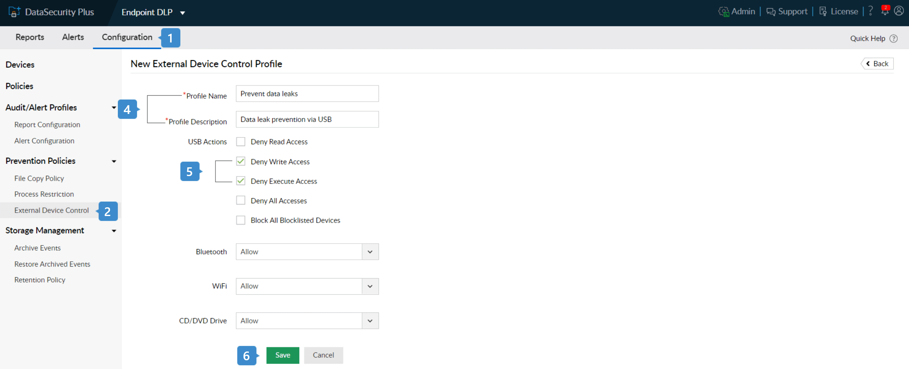 How To Prevent Data Leakage Manageengine Datasecurity Plus