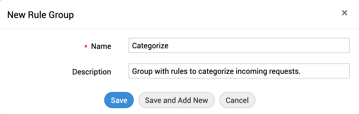 How to create & update business rules for service requests