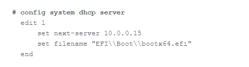How To Configure Dhcp Server In Fortigate Firewall Manageengine Endpoint Central