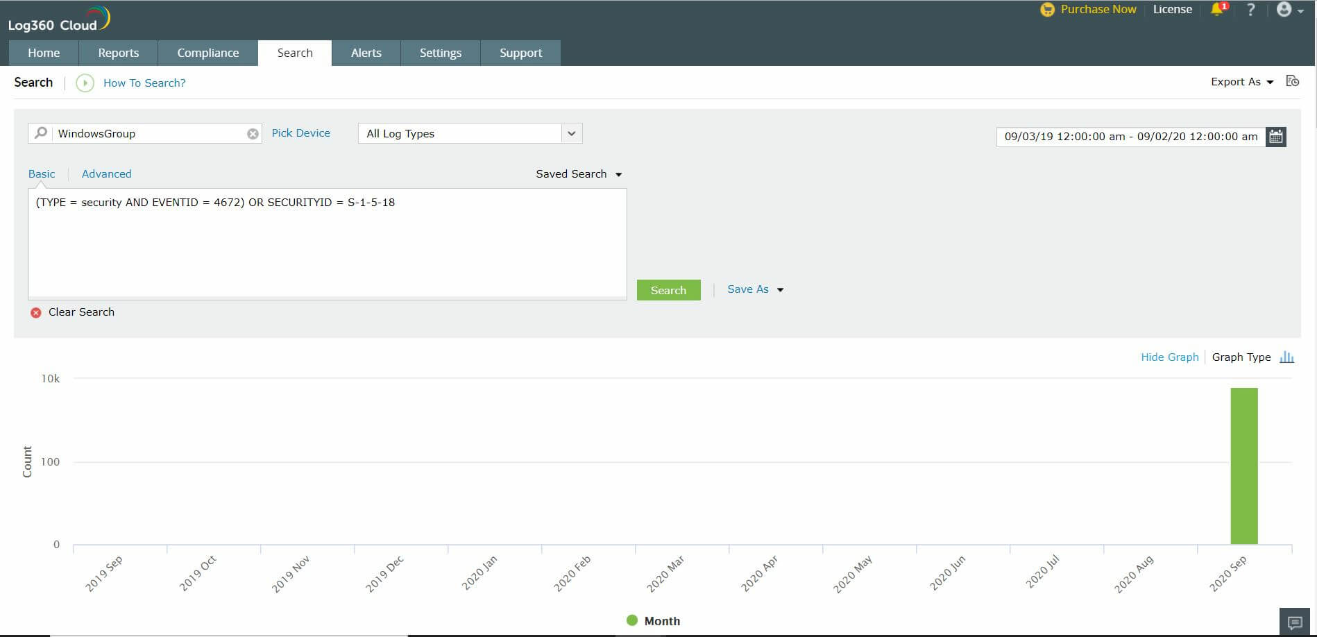 Tagging tool | Log360 Cloud