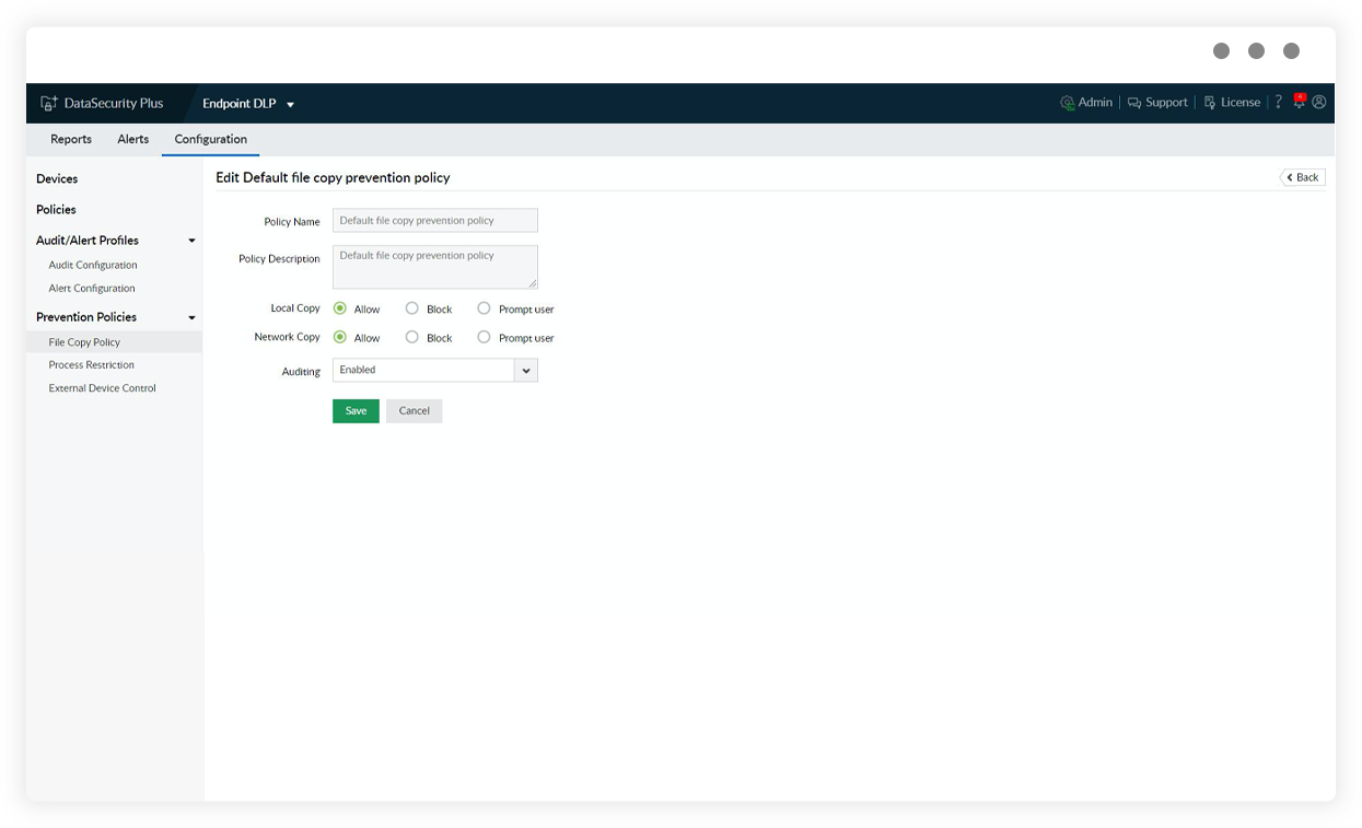 Data Exfiltration Detection Tools Manageengine Datasecurity Plus