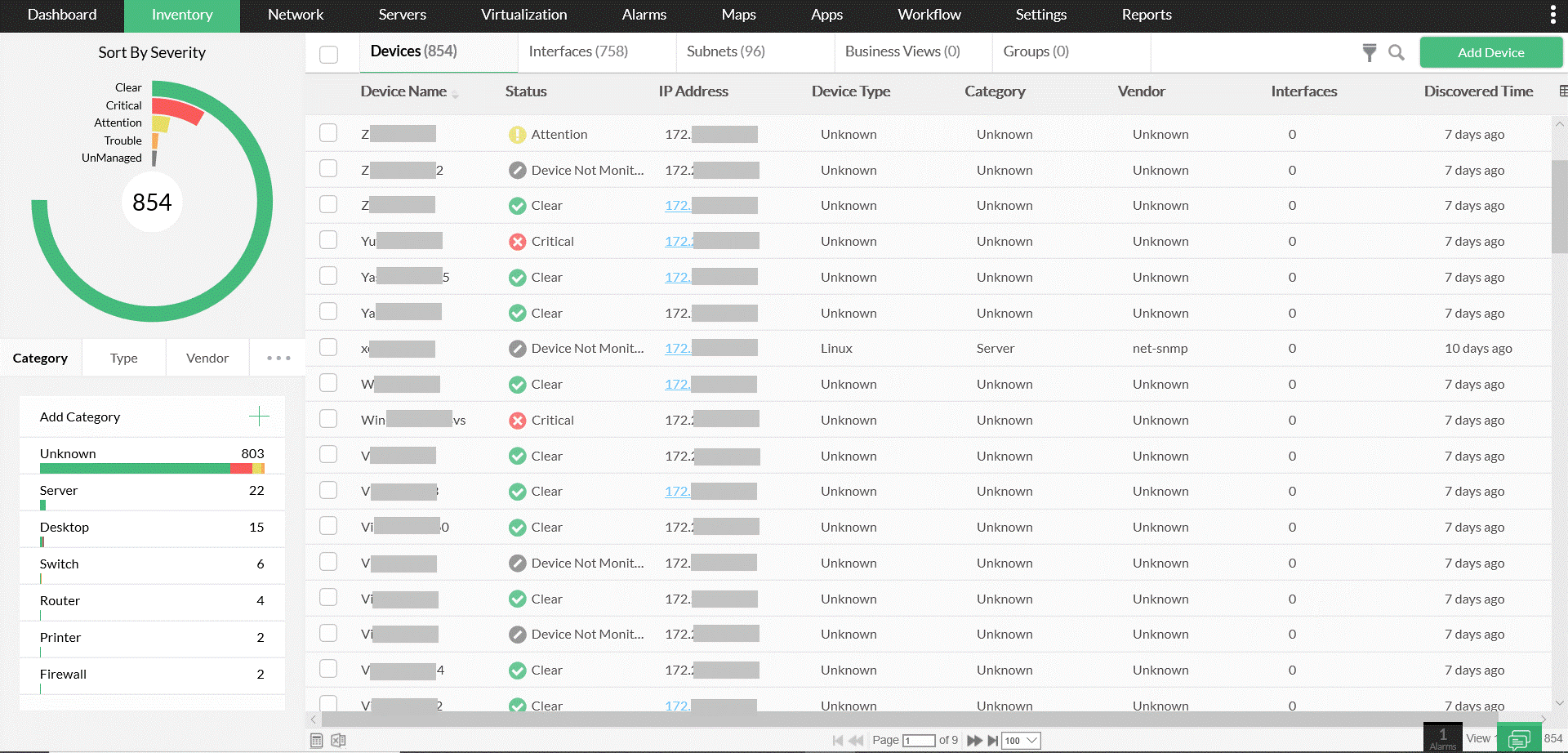 Switch Monitoring Software And Tools Für Das Switch Port Monitoring Im Netzwerk Manageengine