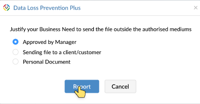 Raise false positive | How To | Data Loss Prevention - ManageEngine ...