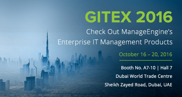 ManageEngine - Gitex 2016