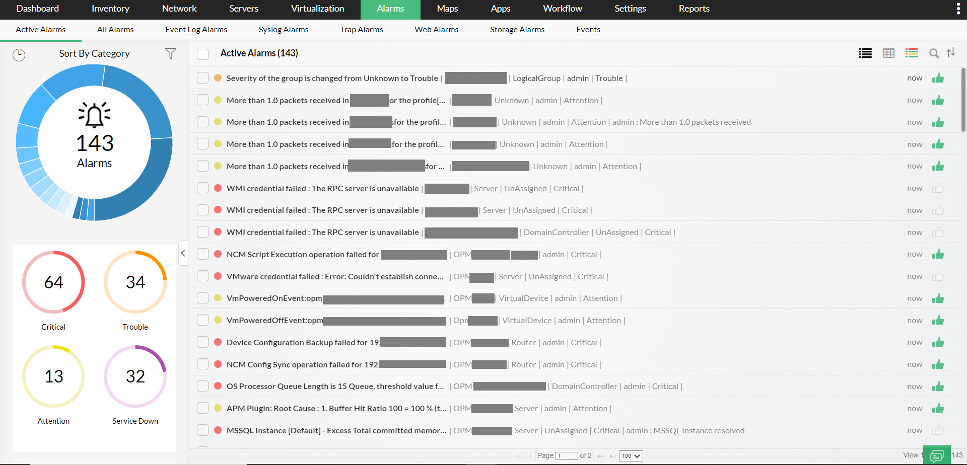 Logiciel de gestion de réseaux | Outils de gestion réseau - ManageEngine OpManager