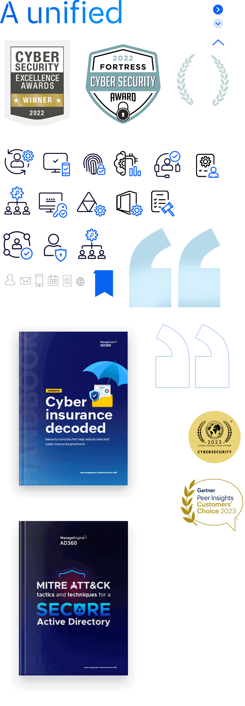 Solutions SSO - ManageEngine AD360