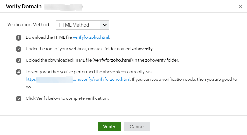 Domain Verification Methods | ManageEngine Identity360