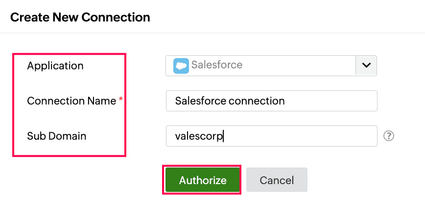 Configuring life cycle management for Salesforce