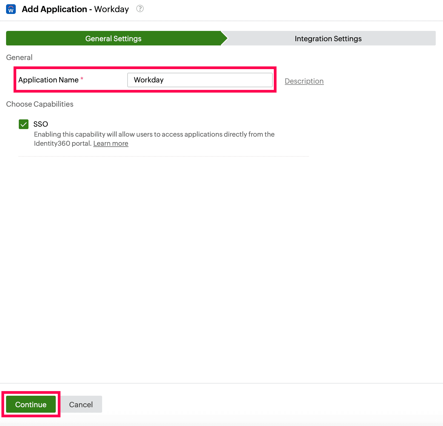 Configuring Saml Sso For Workday Identity360