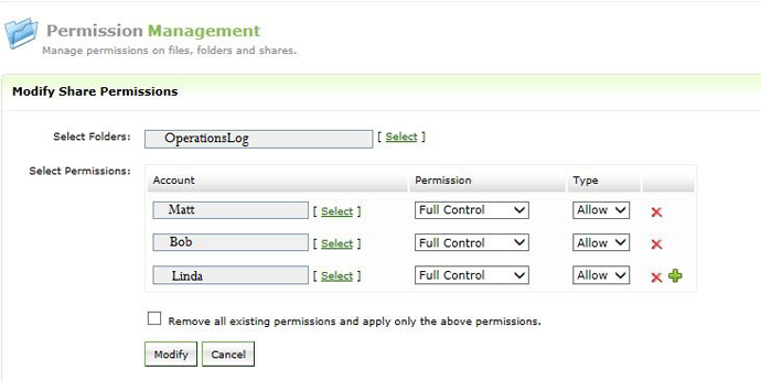 ADManager Plus simplifies handling NTFS and share permissions in Active Directory