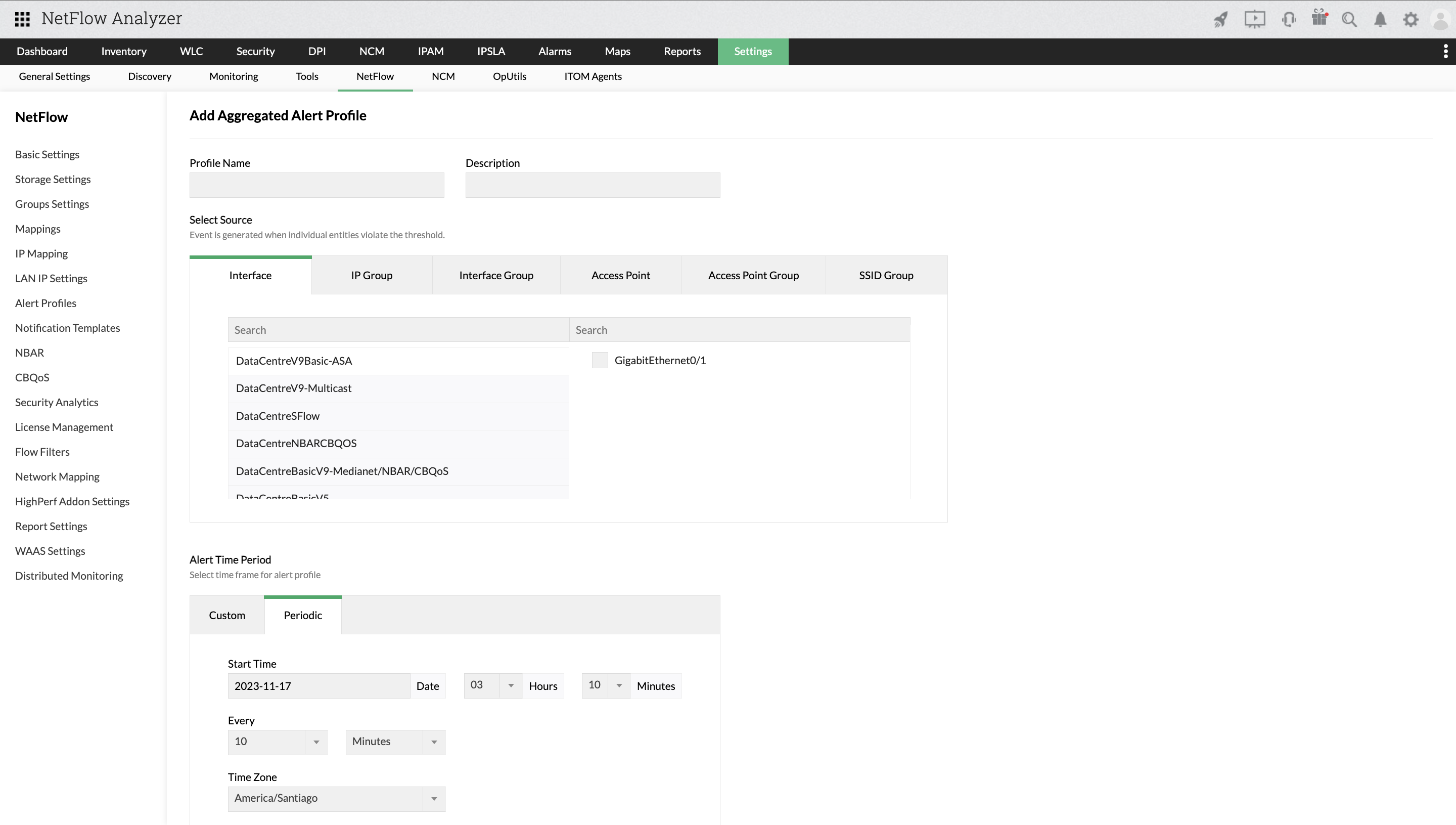 Real-time Bandwidth Alerts - ManageEngine NetFlow Analyzer