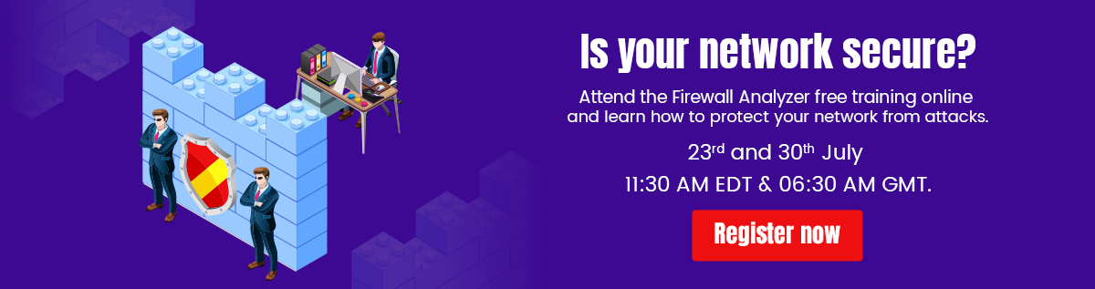 ManageEngine Firewall Analyzer free training