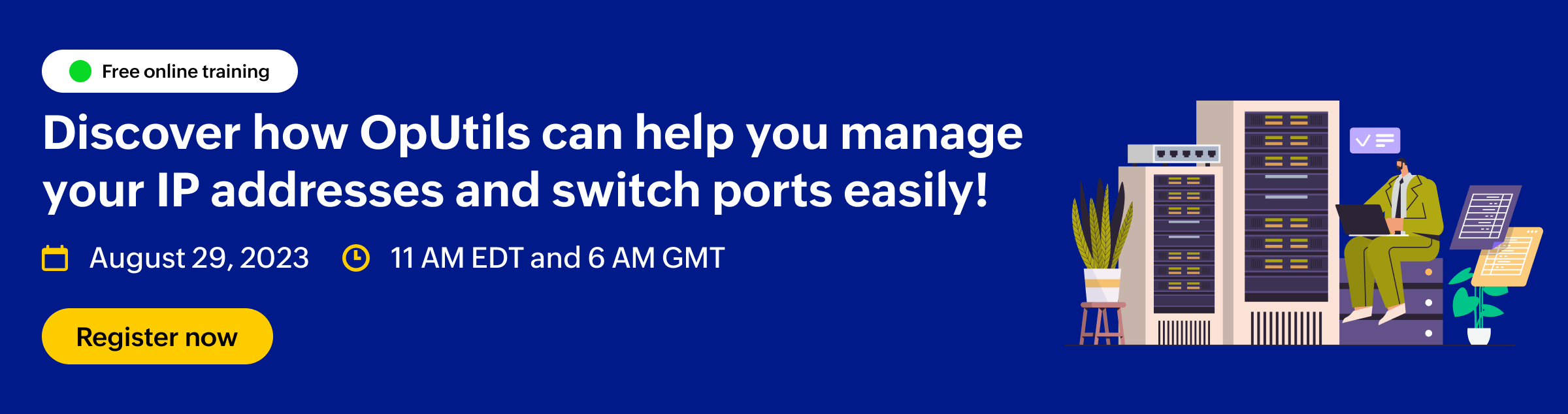 ManageEngine OpUtils Free Training