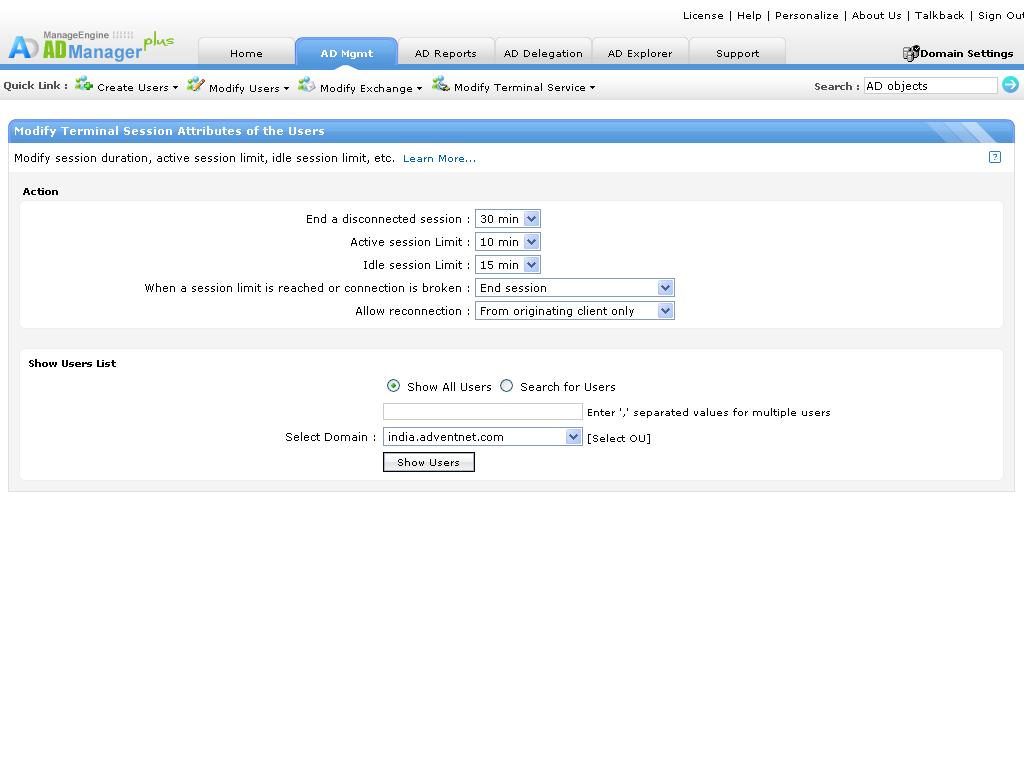 Active Directory 대량 사용자 관리 Powershell 스크립팅 없이 대량의 Ad 사용자를 생성 수정 이동 및 삭제