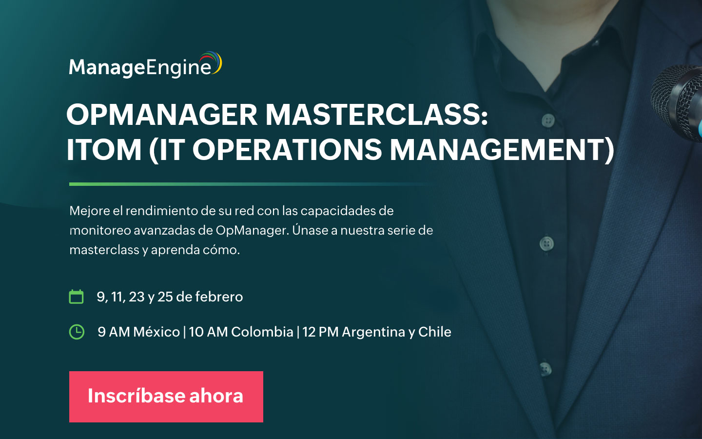 OpManager MasterClass: ITOM (IT Operations Management) | ManageEngine