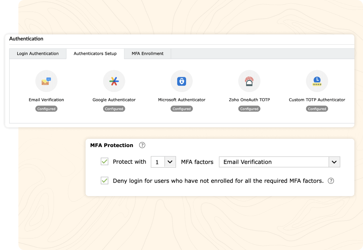 Identidades seguras con autenticación multifactor (MFA) - ManageEngine ...