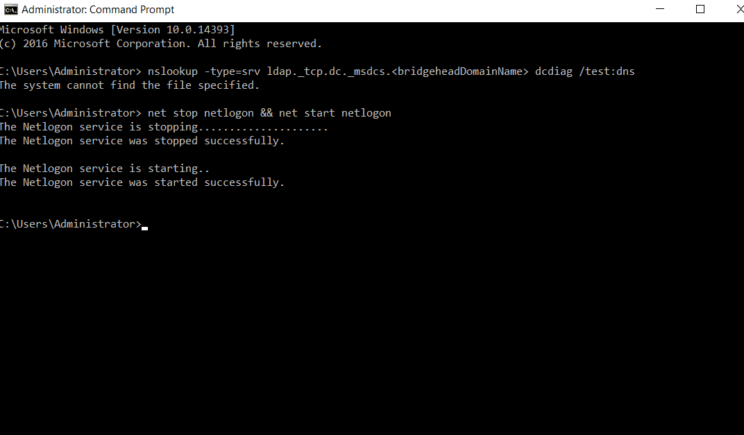 Fixing Active Directory replication failures