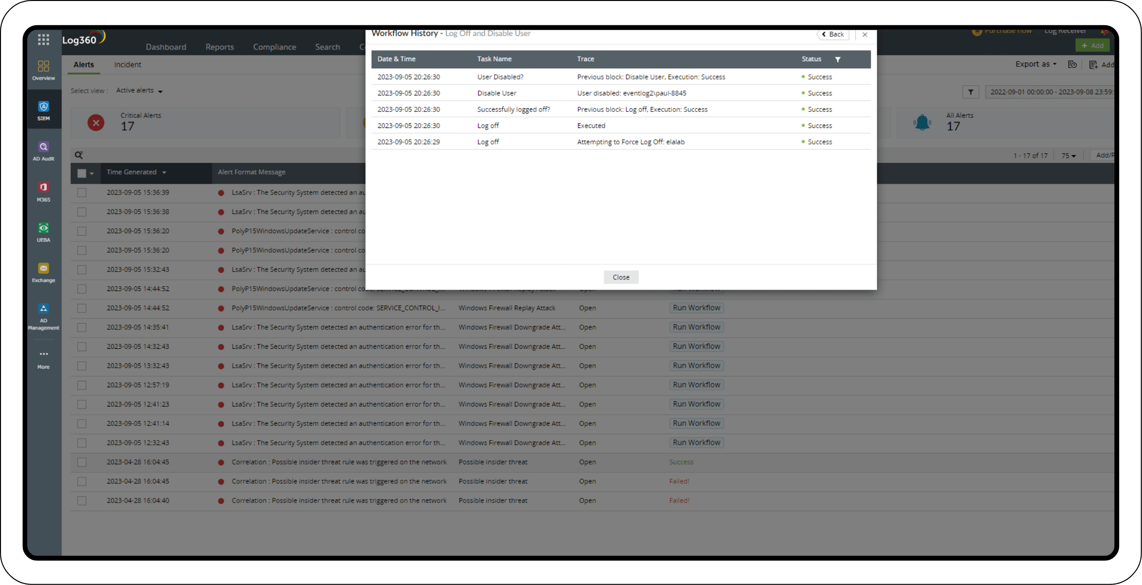 What is an insider threat