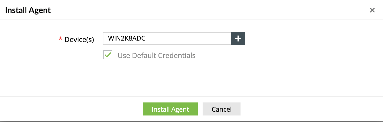 Agent Administration