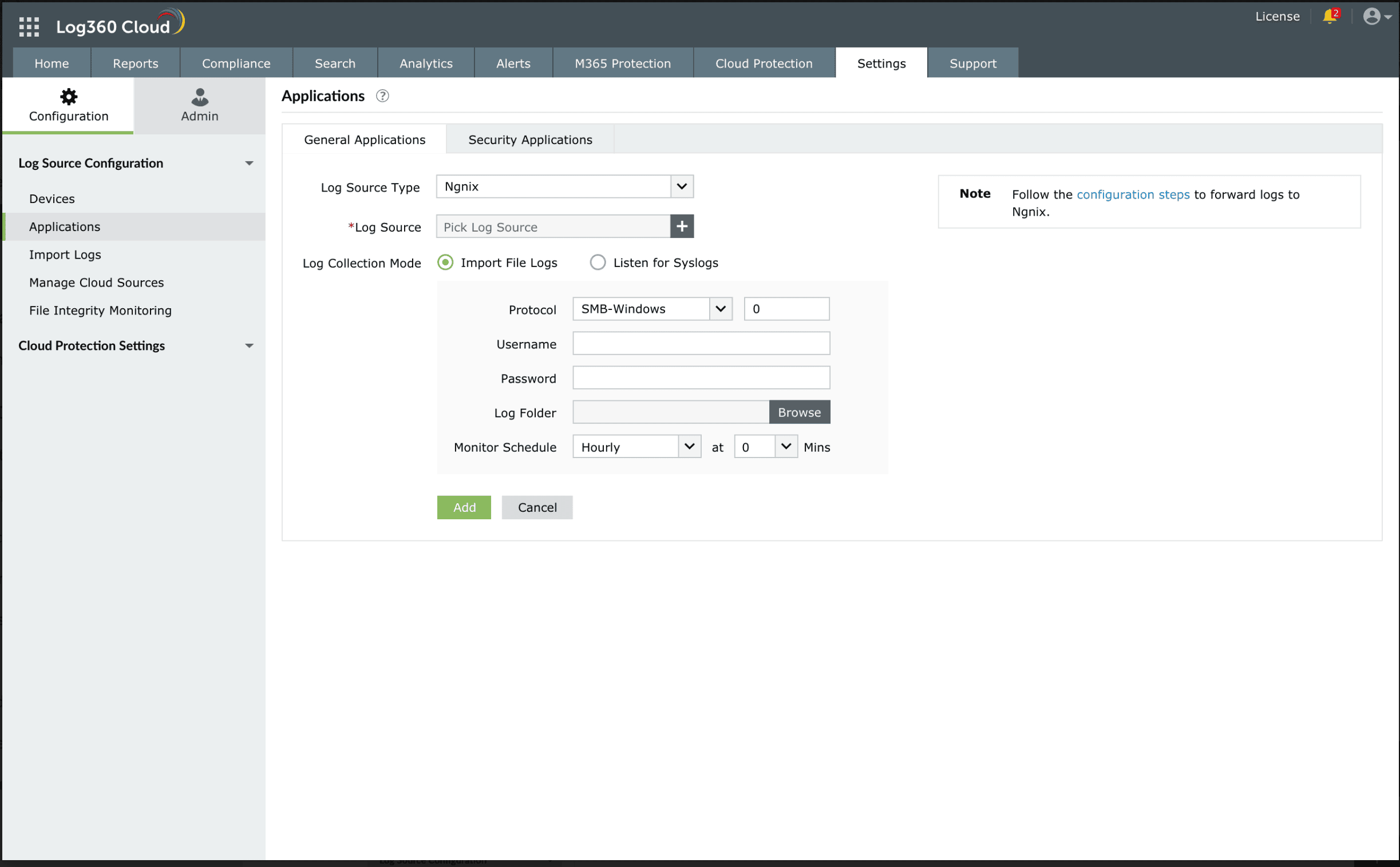 Secure Nginx server logs | Monitor Nginx logs in real time