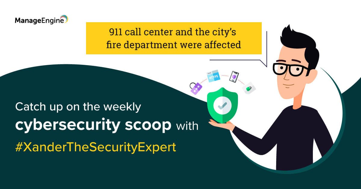 City in North Carolina affected by Ryuk ransomware.