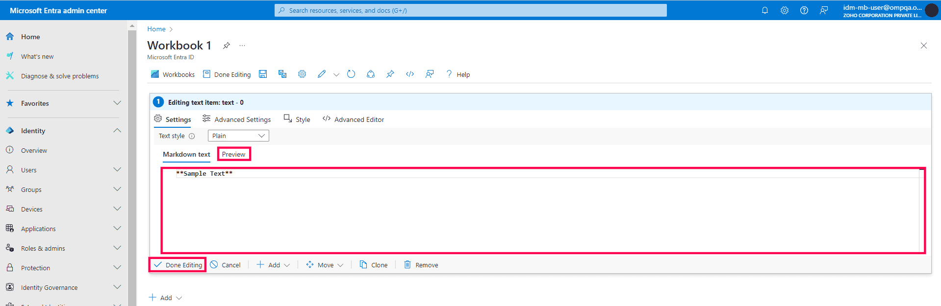 How to create custom Microsoft Entra ID workbooks