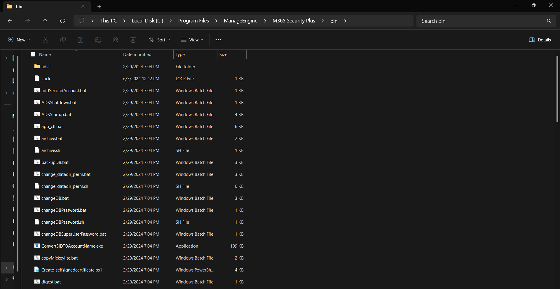 Reset Admin Password - M365 Security Plus - Help