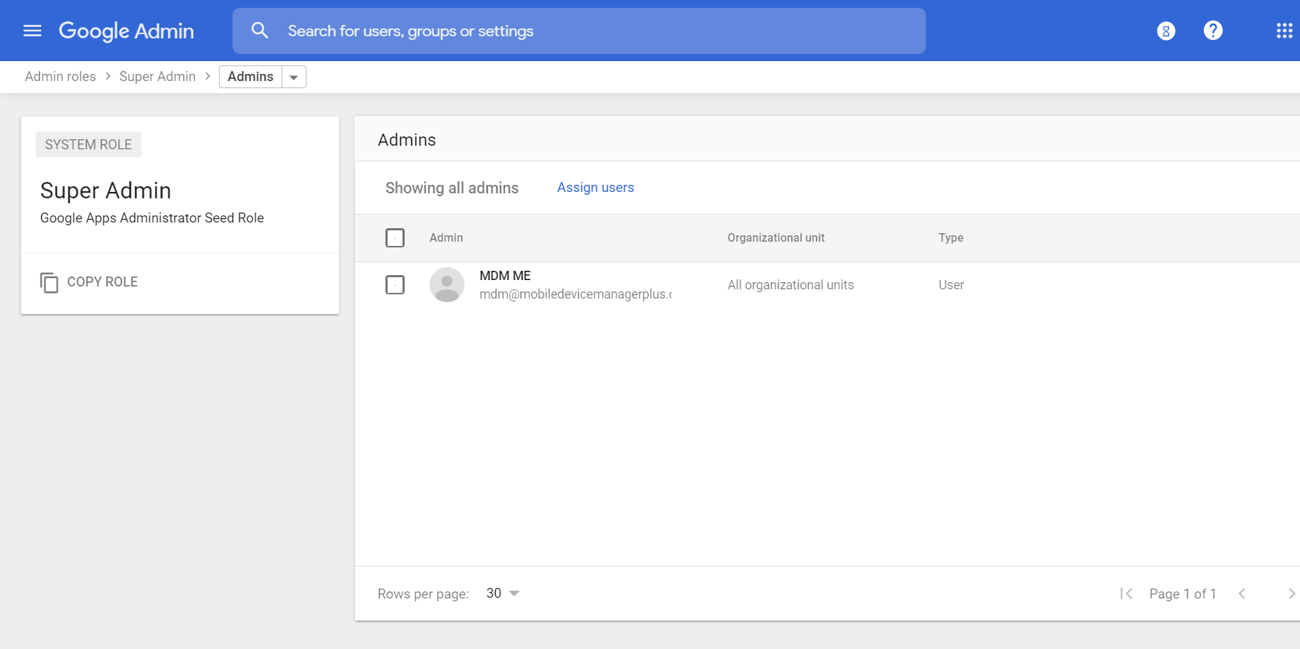 Setting up Managed Google Play | ManageEngine Mobile Device Manager ...