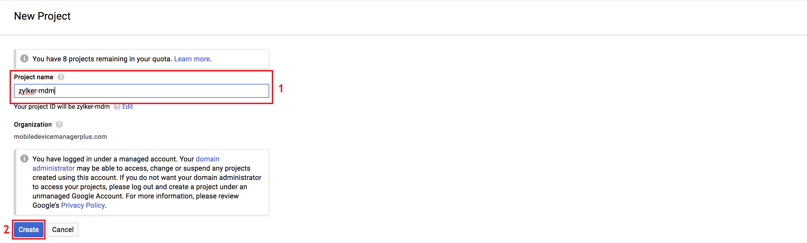 Setting up Android for Work