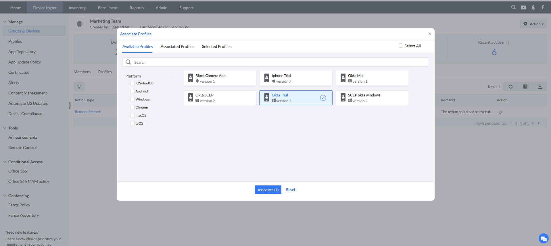 Okta Device Attestation for macOS devices | ManageEngine Mobile Device ...