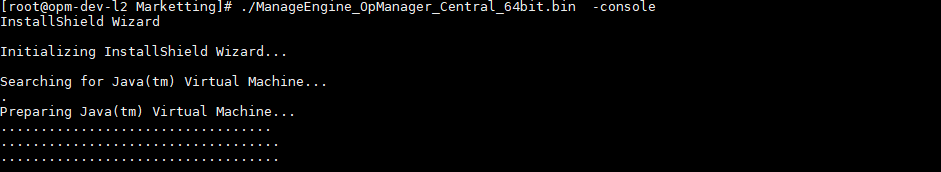 Installing OpManager Enterprise Edition | OpManager Help