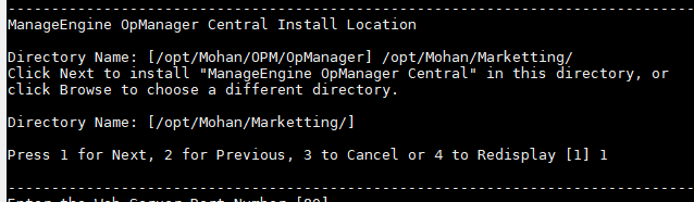 Installing OpManager Enterprise Edition | OpManager Help
