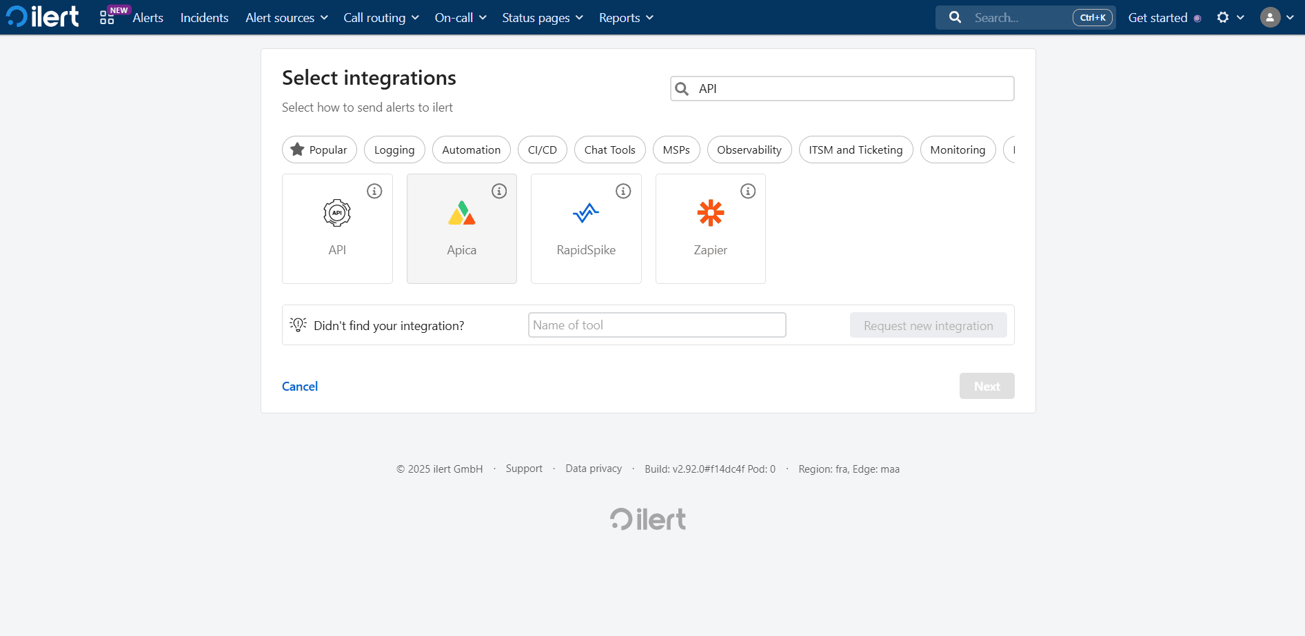 Integrate Ilert with OpManager | OpManager Help