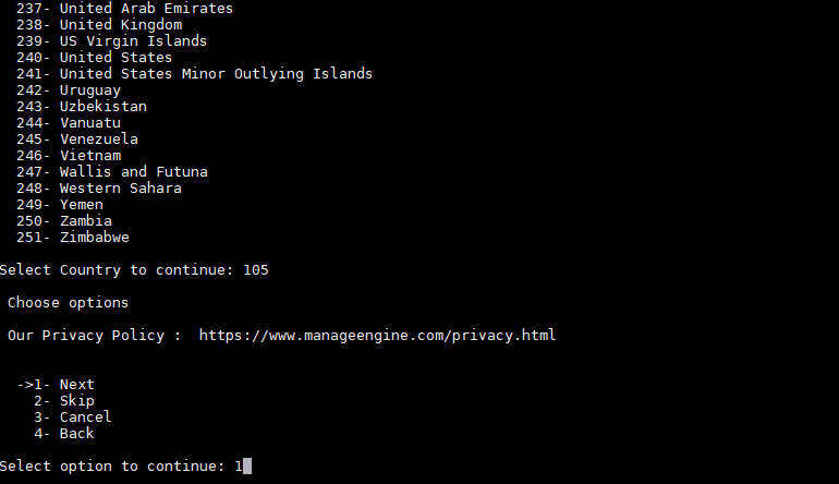 Installing OpManager Enterprise Edition | OpManager Help