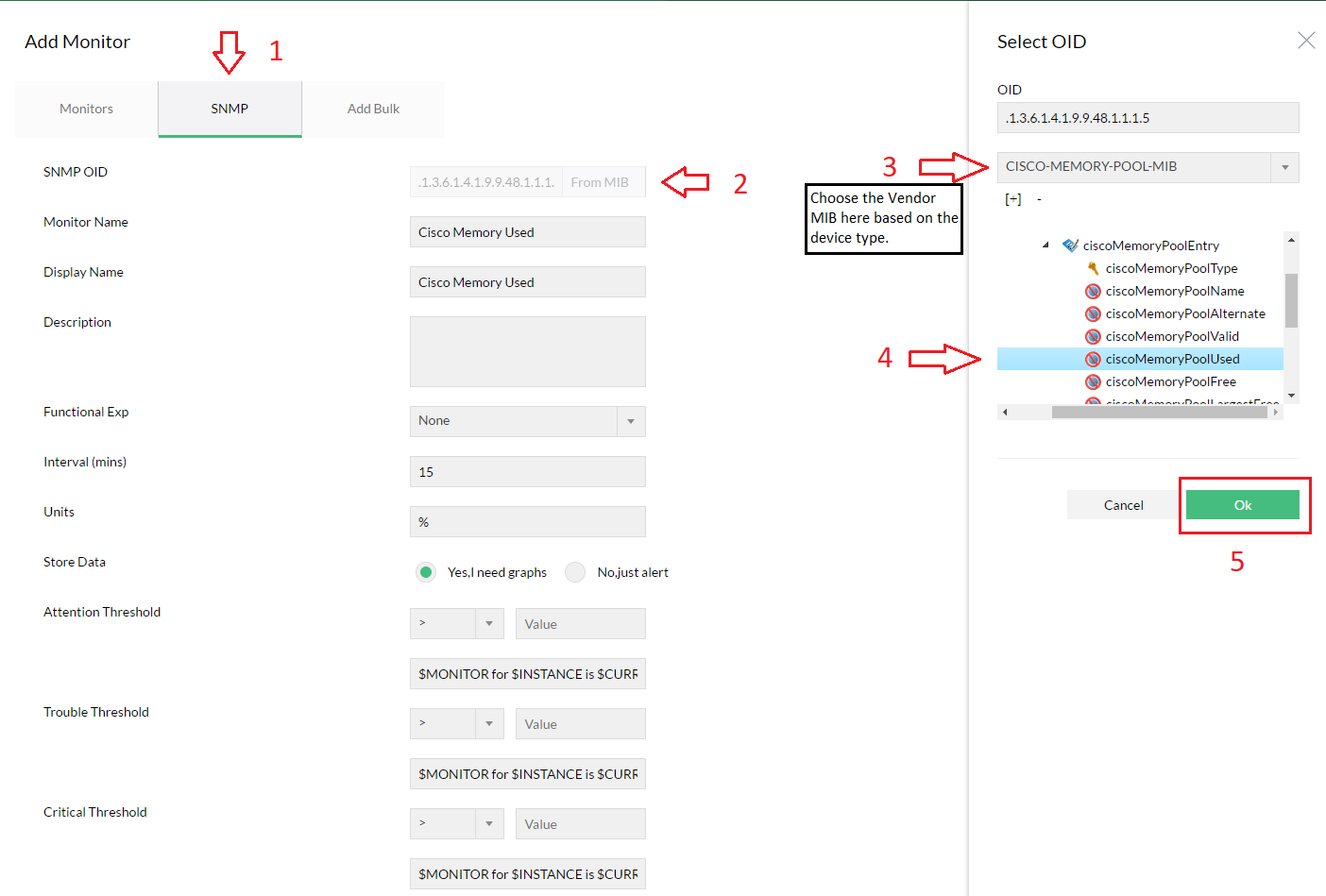 Device Templates Opmanager Plus Help