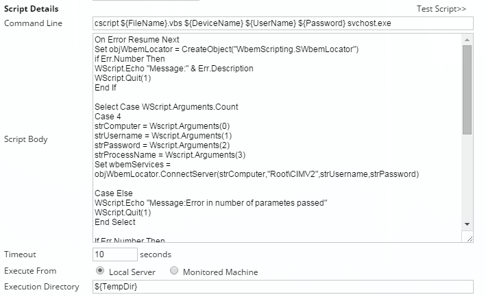 Performance Monitors