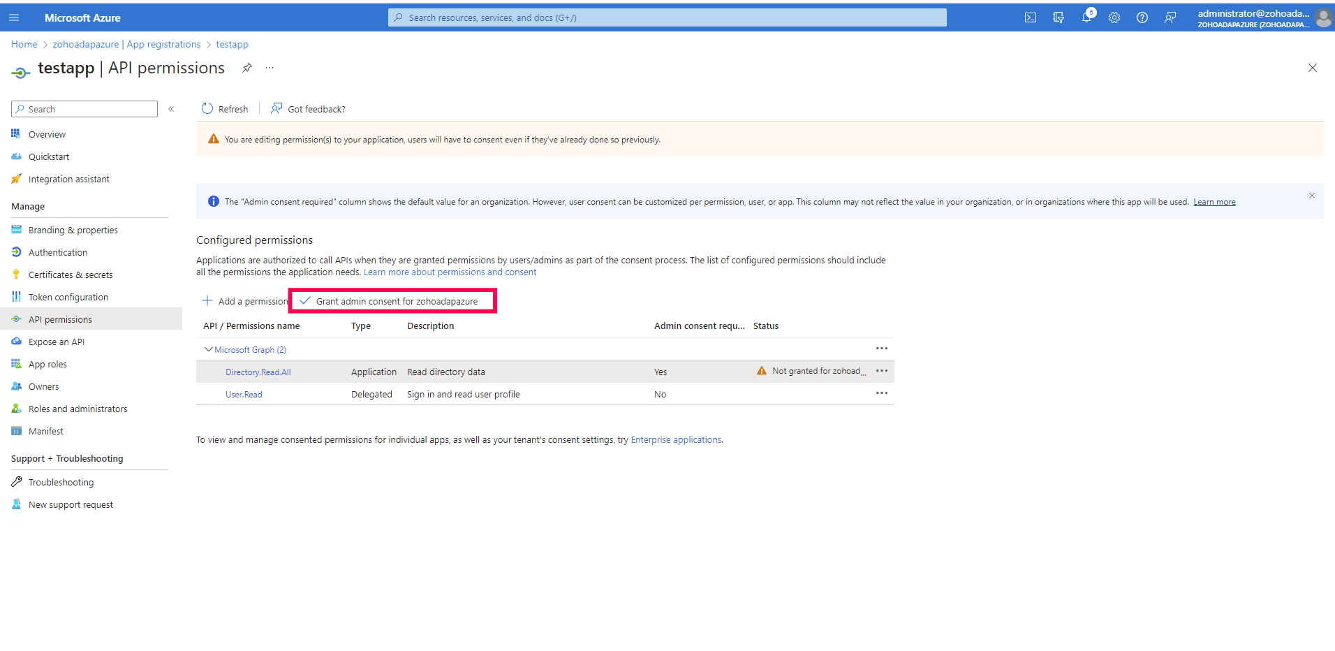 Configure An Azure Application And Privileges Azure File Share Auditing Guide Adaudit Plus