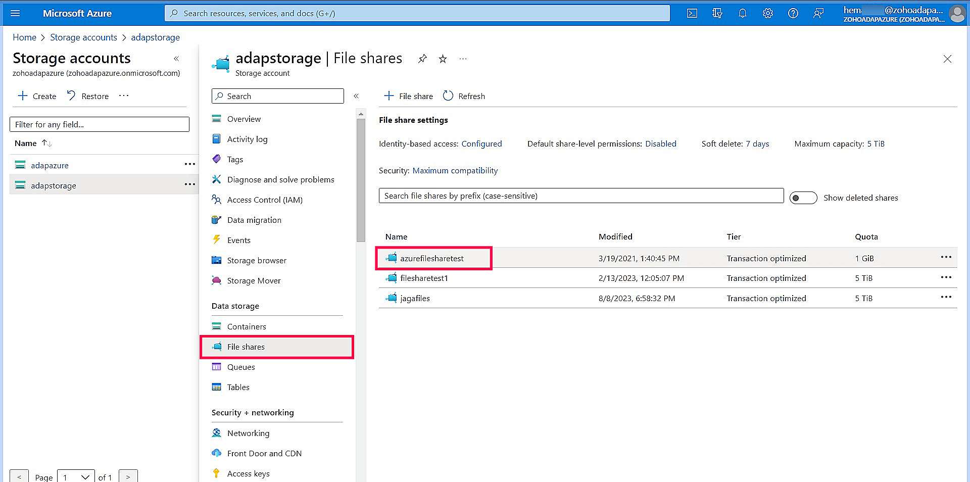 Obtain Usernames For File Activities Reports Azure File Share Auditing Guide Adaudit Plus