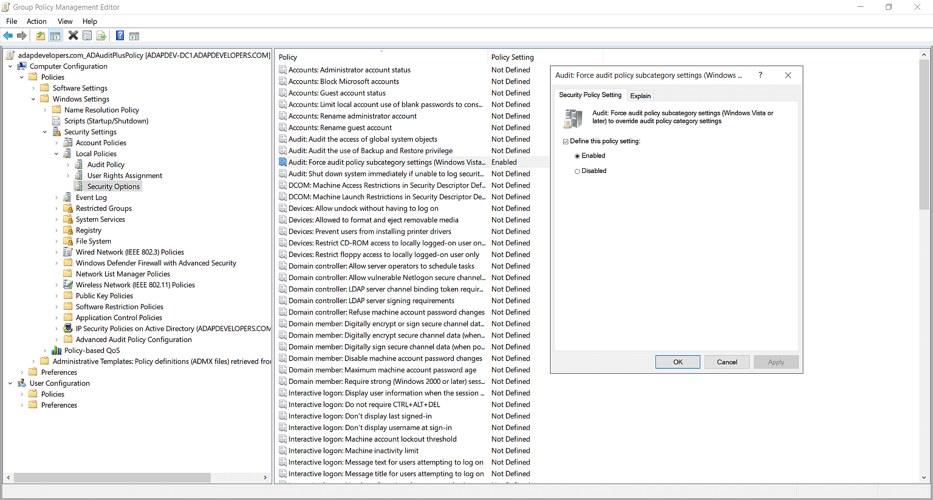 Configure AD CS auditing | AD CS guide | ADAudit Plus