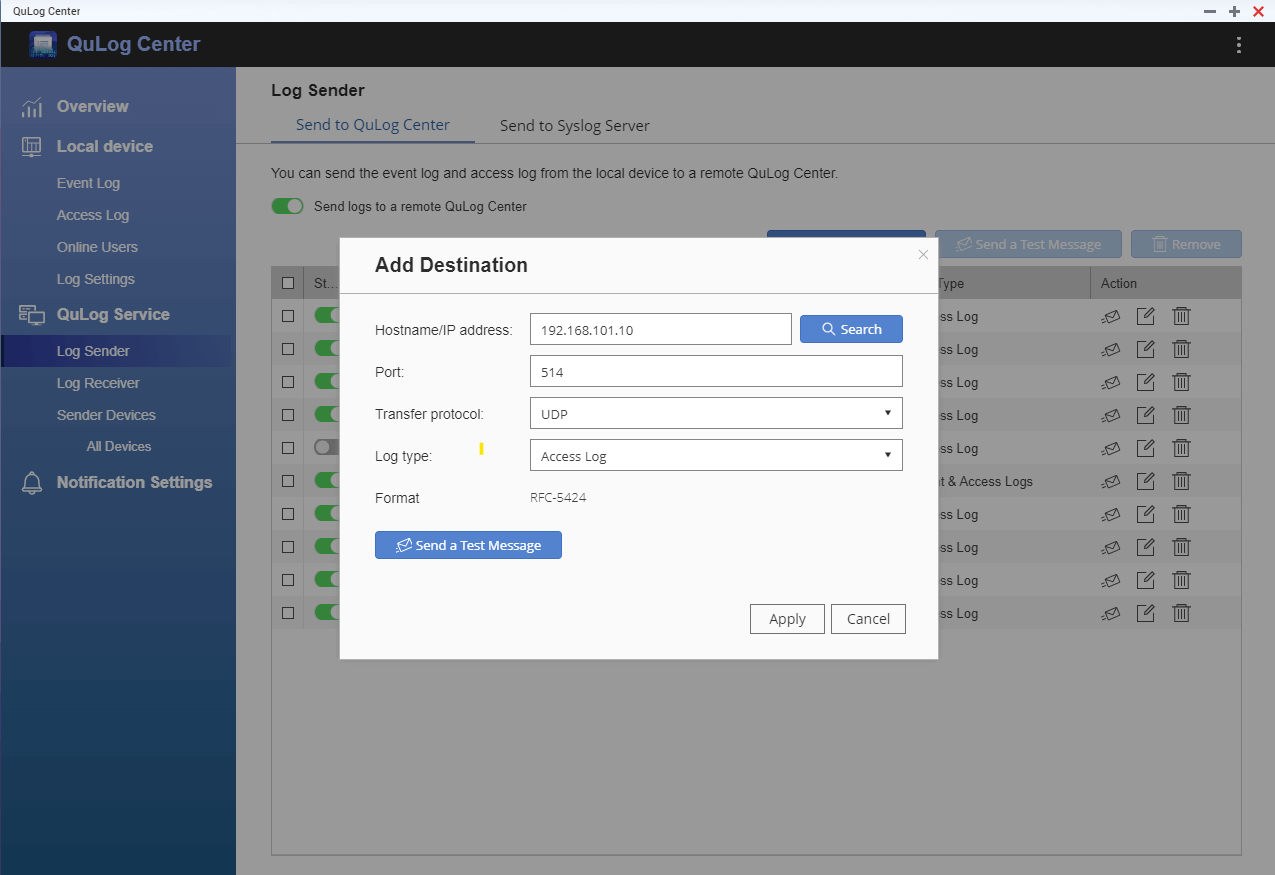 Configuring QNAP NAS | QNAP NAS auditing guide | ManageEngine ADAudit Plus