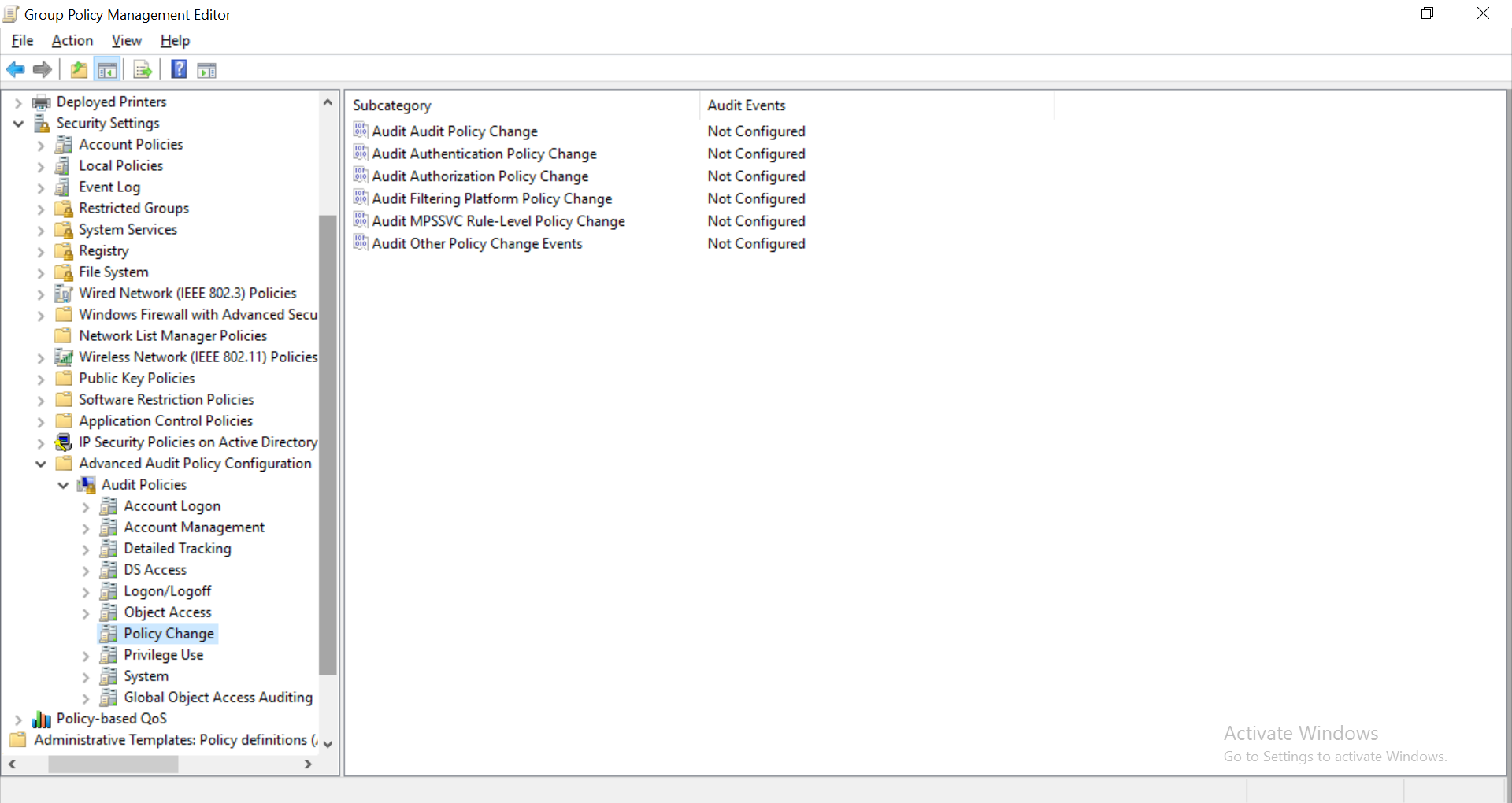 Audit MPSSVC Rule-Level Policy Change | ADAudit Plus