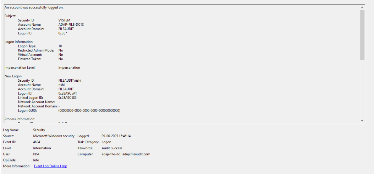 What is logon type 10? | ManageEngine ADAudit Plus