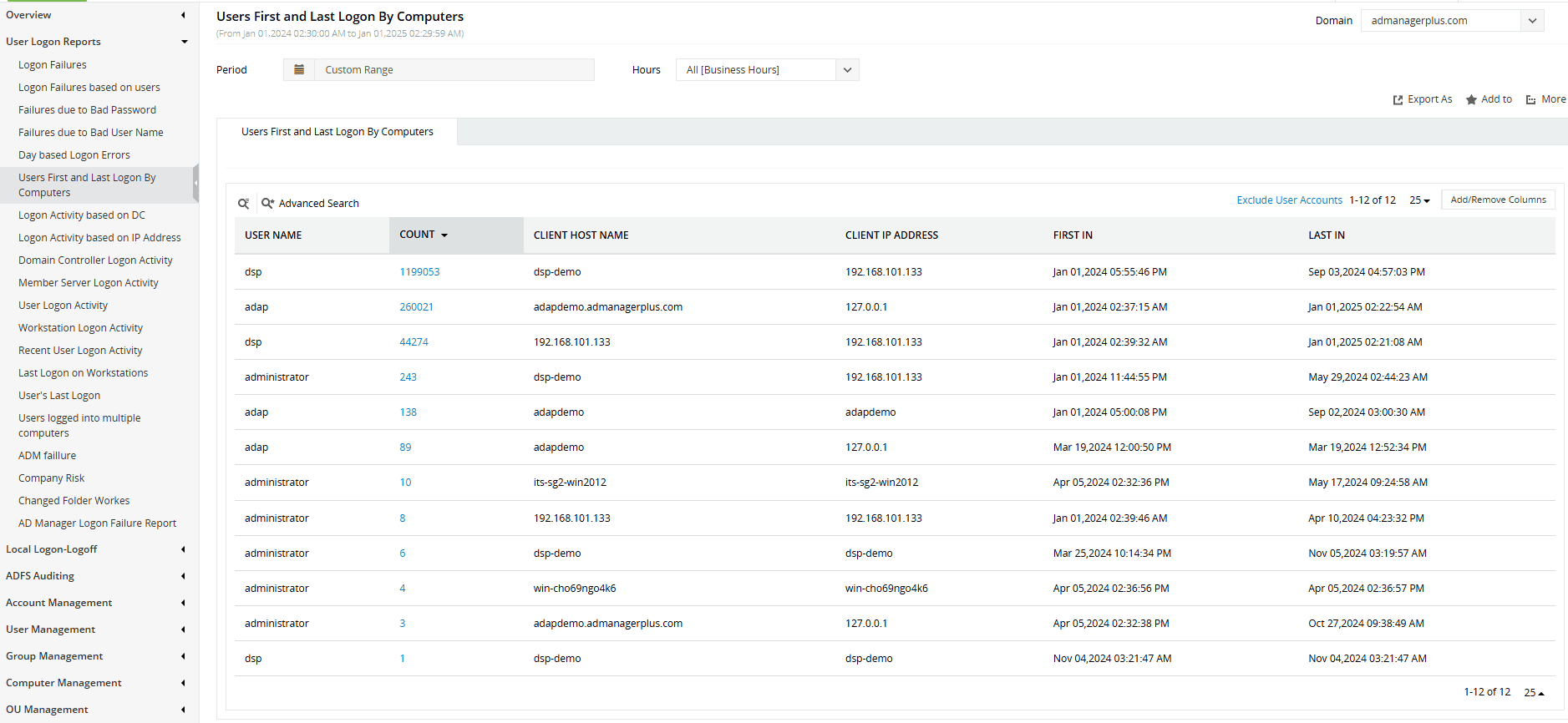 What is logon type 2? | ManageEngine ADAudit Plus