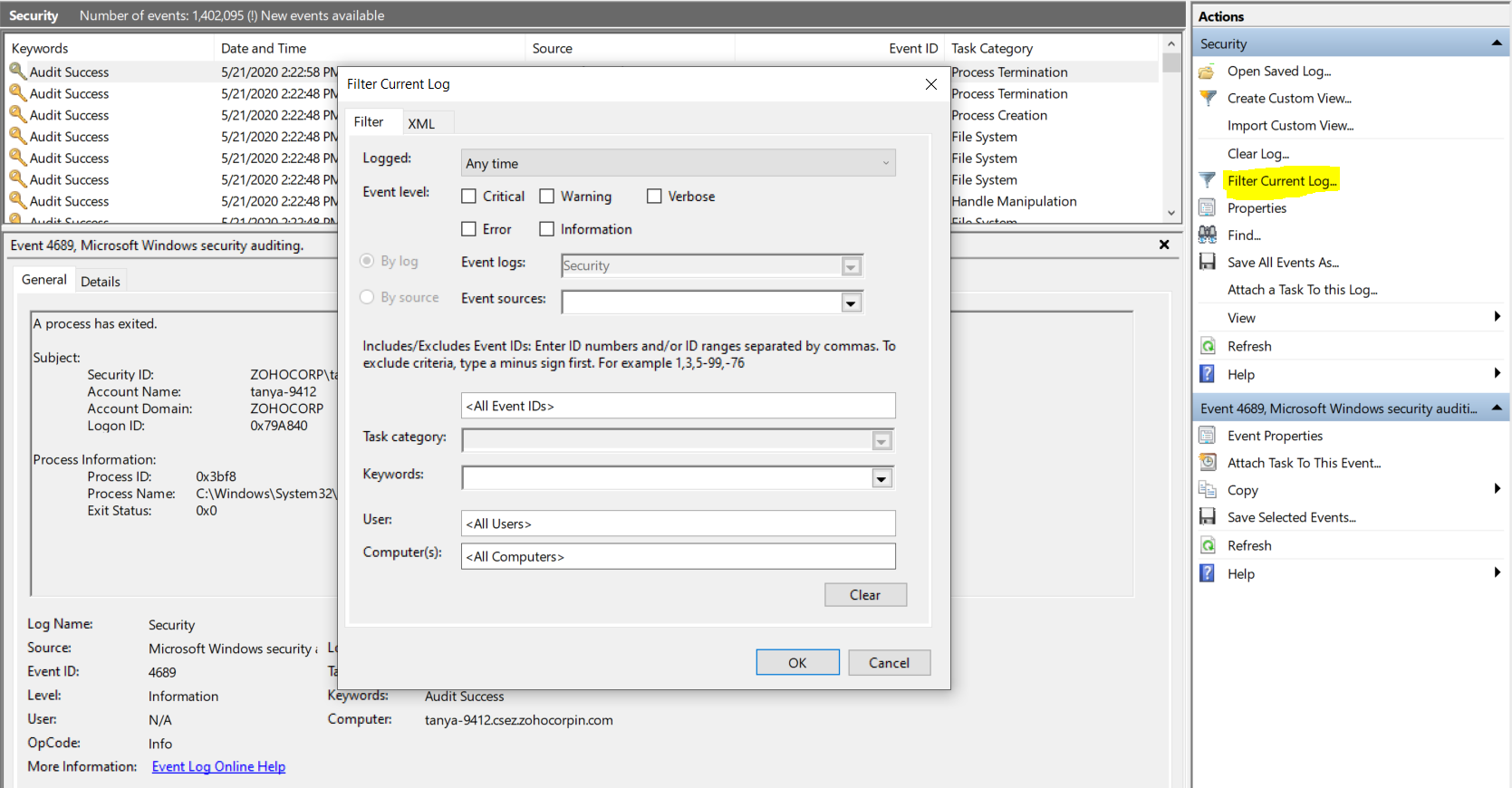 What Is Windows Event Log A Complete Guide From ADAudit Plus What Is Windows Event Log A Complete Guide From ADAudit Plus
