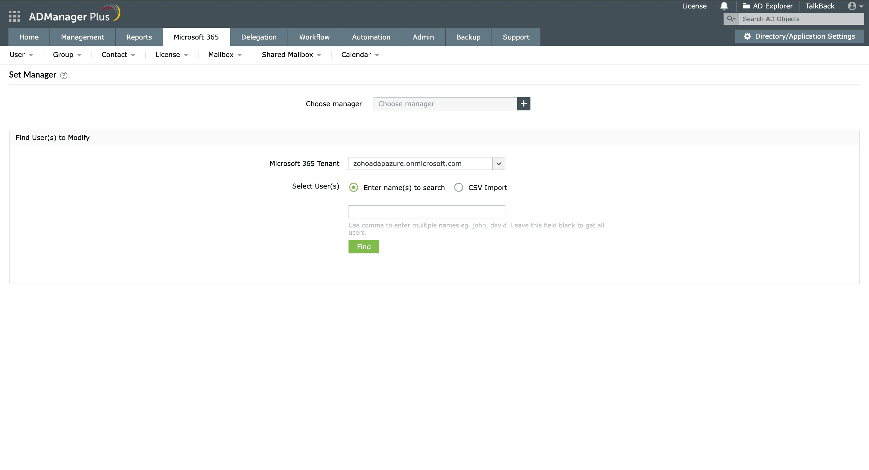 How To Set The Manager For A Microsoft Entra Id User Using Graph Powershell Manageengine
