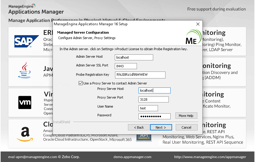 Install the Enterprise Edition of Applications Manager- Applications Manager User Guide
