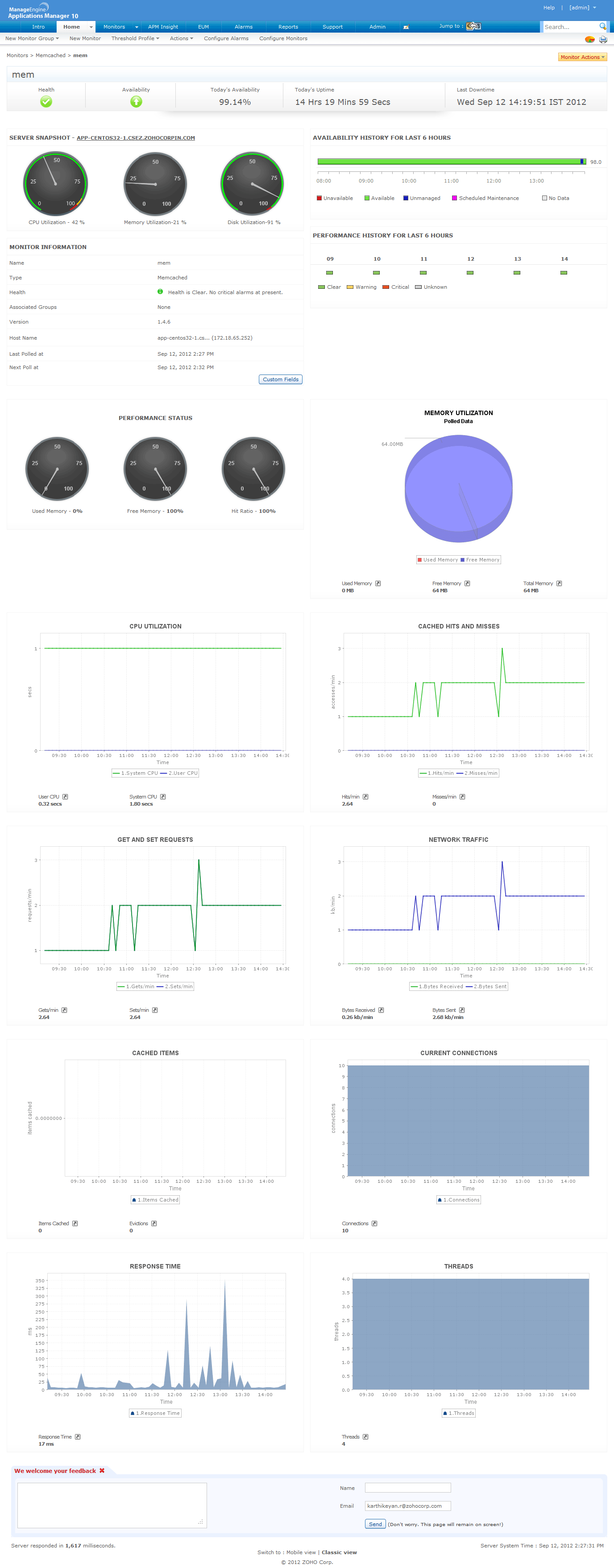 Screenshots | ManageEngine Applications Manager