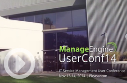 ManageEngine - ITOM UserConf 2015